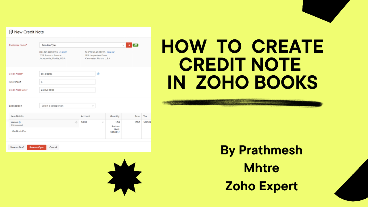 Setting Up Organisation In Zoho Books In Hindi 